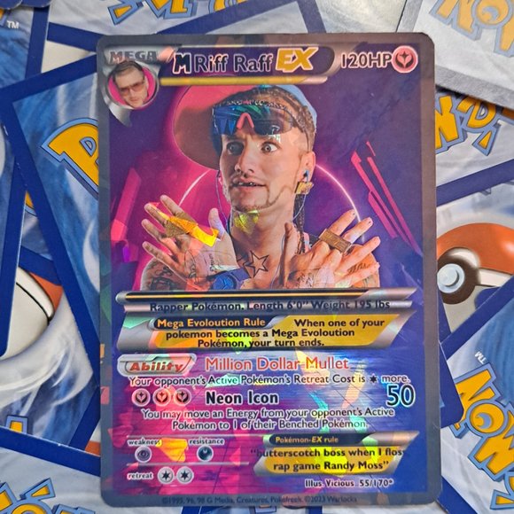 Games | Riff Raff Pokemon Card | Poshmark